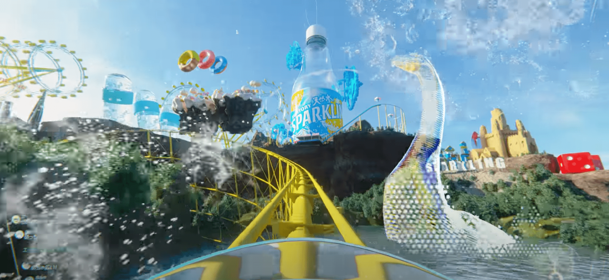 サントリー天然水スパークリングレモン | 制作実績 | Barehand Modeling Studio inc.